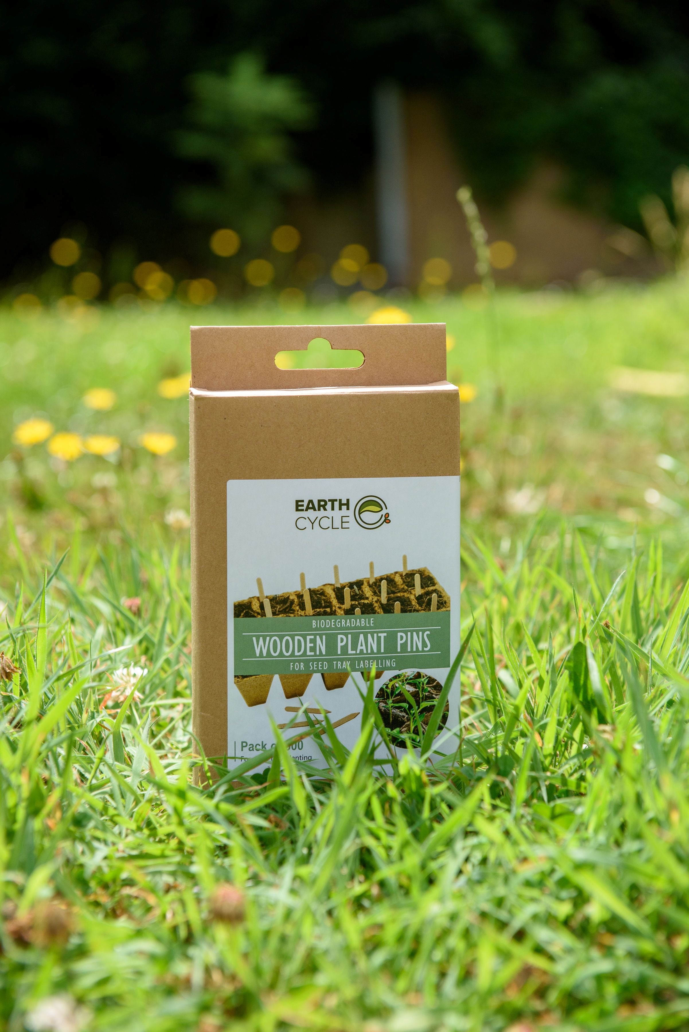 Wooden Plant Label Pins | Earth Cycle